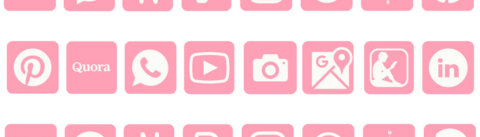 108+ Free Light Pink App Icons For Your iPhone