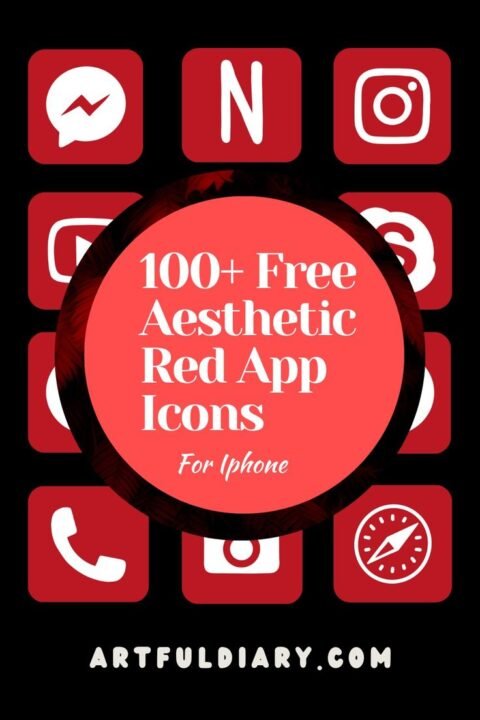 100+ FREE Red App Icons For Your iPhone
