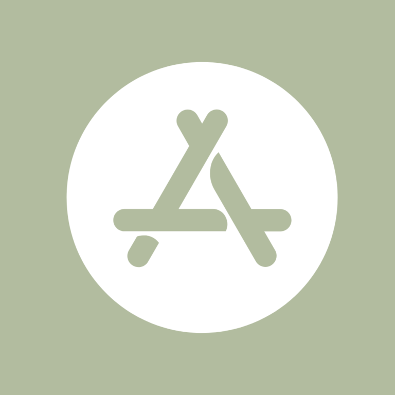 100+ Free Shades of Olive Green App Icons for iPhone
