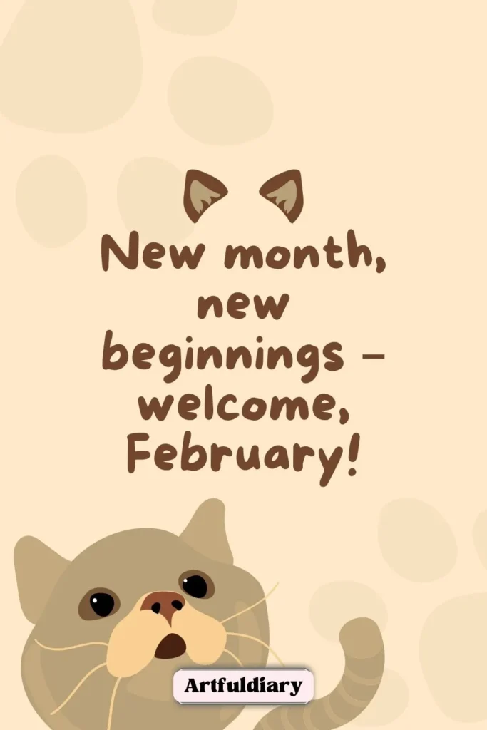 35+ hello February quotes Images To Share on pinterest