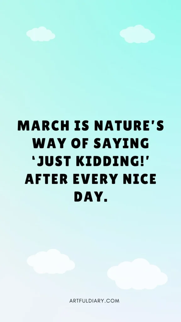 35+ Hello March Quotes Images to Share On Pinterest