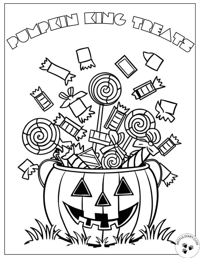 10+ Free Halloween Coloring Pages For Kids