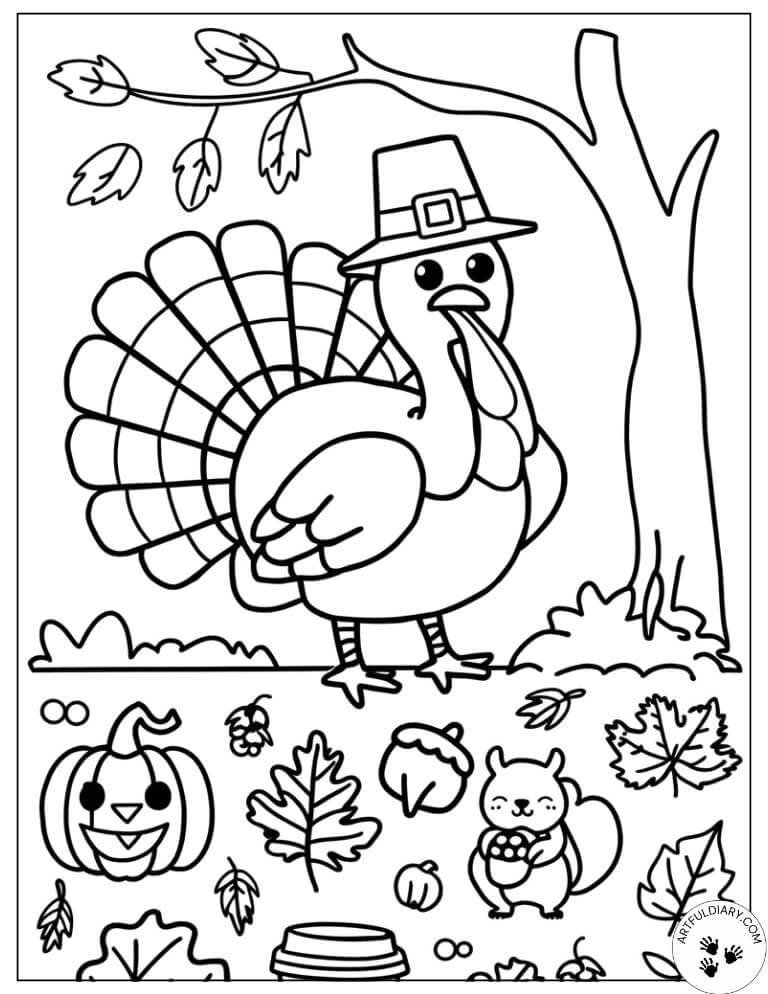 10+ Free Fall Coloring Pages (With HD PDF)
