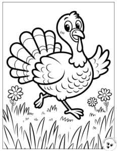 20+ Free Thanksgiving Turkey Coloring Pages For Kids - artfuldiary.com