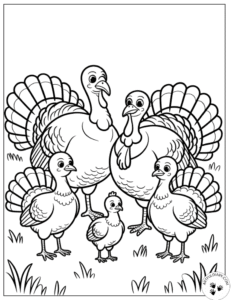 20+ Free Thanksgiving Coloring Pages For Kids - artfuldiary.com